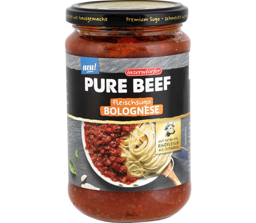 Akcie na Pure Beef Sugo Omáčka na těstoviny jenom za 49,9 Kč, Základní ...
